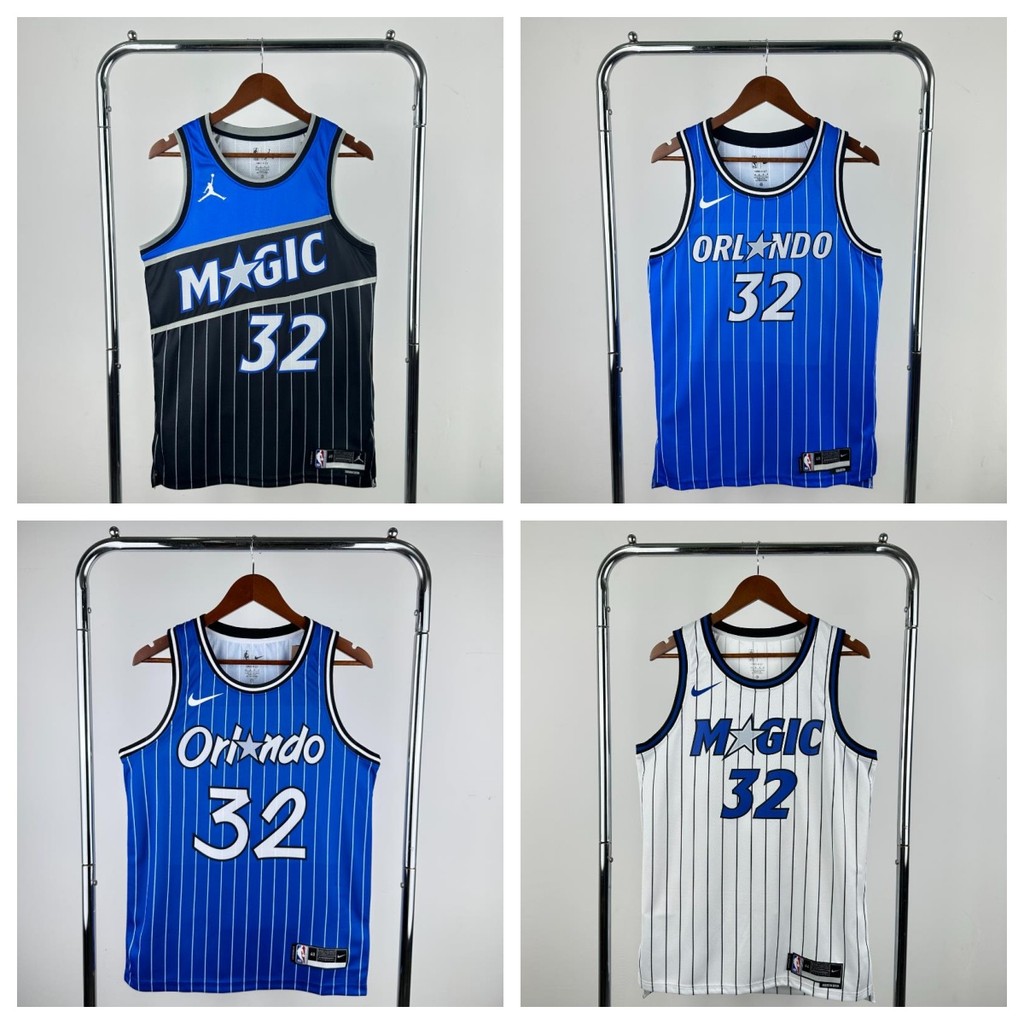[กดร้อน]เสื้อบาสเก็ตบอล Magic No.32 ONeal พร้อมเสื้อ LOGO City edition ...