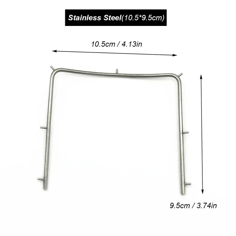 Dental Lab Rubber Dam Frame Holder Instrument Plastic & Stainless Steel ...