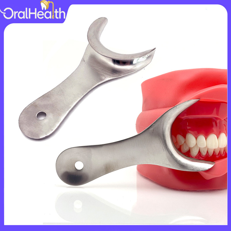 สแตนเลสทันตกรรมเปิดปาก Cheek Lip Retractor T-Shape ทันตกรรมโลหะ Hook ...
