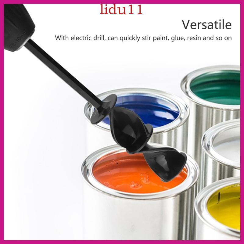 LID 4 ชิ้นอีพ็อกซี่เรซินผสม Helixs สีกวน Rod เจาะสิ่งที่แนบมาเรซิ่นผสม ...
