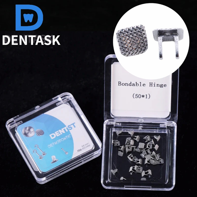 50pcs/Bag DENTASK Dental Materials Bite Turbos Orthodontic Tongue Tamer ...
