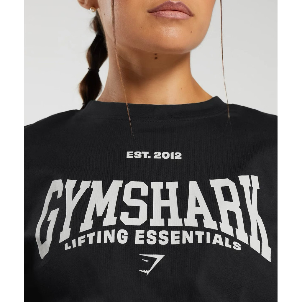 GYMSHARK LIFTING ESSENTIALS เสื้อยืดแขนสั้น สำหรับทั้งผู้ชายและผู้หญิง ...