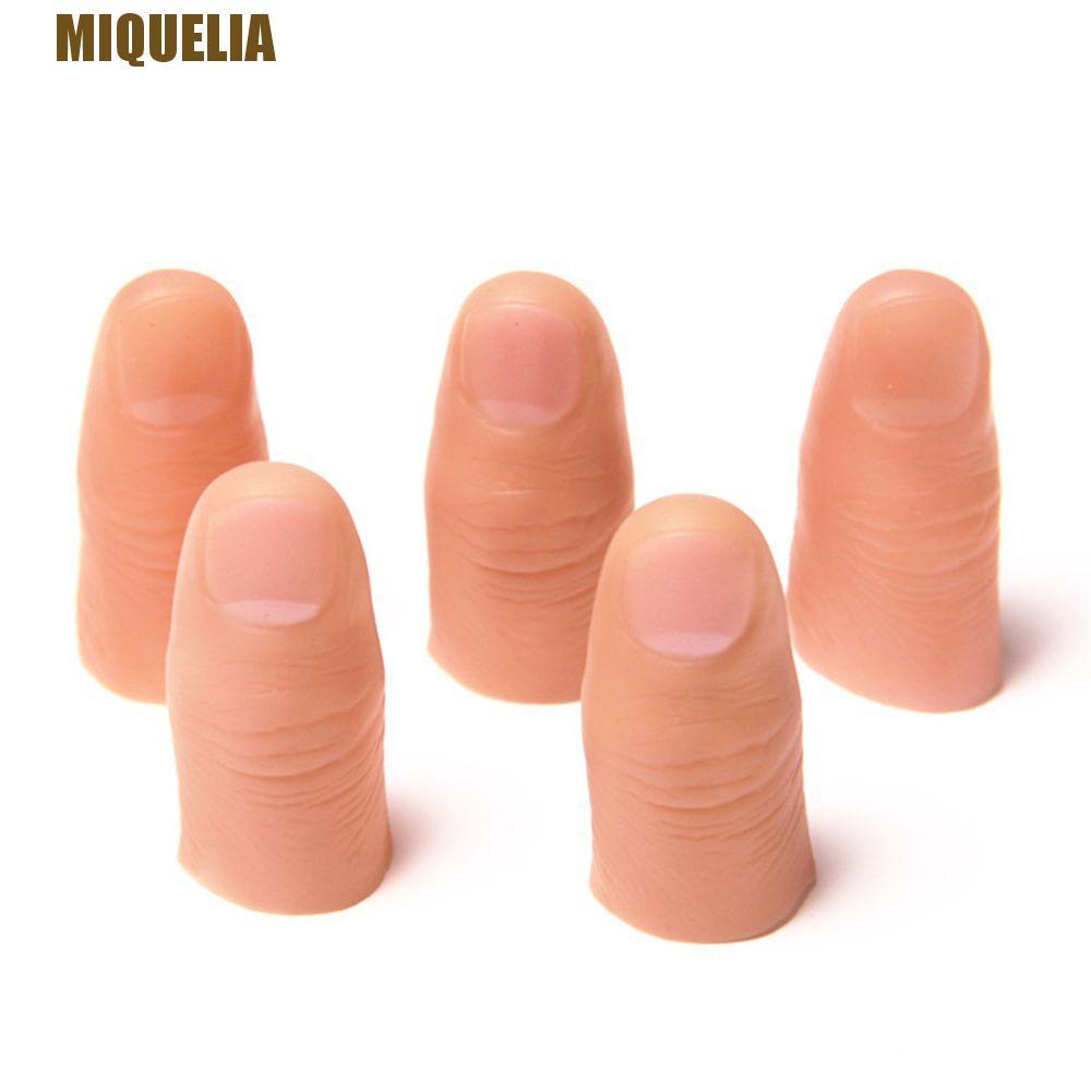 MIQUEL นิ้วปลอม Close-Up Magic Props ของเล่นตลก Magician อุปกรณ์เสริม ...