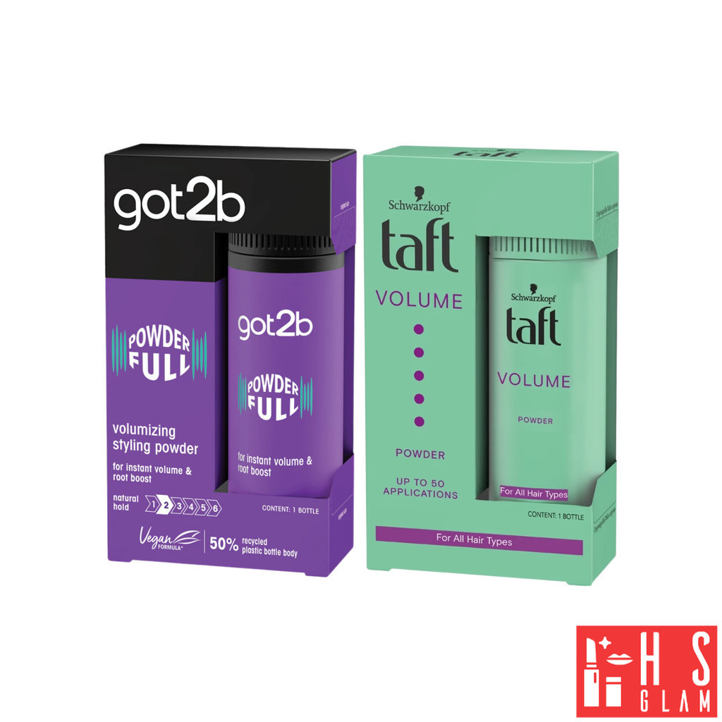 Schwarzkopf GOT2B & Taft Volume Powder ชวาร์สคอฟ ผง แป้ง เซ็ตผม เพิ่มวอ ...