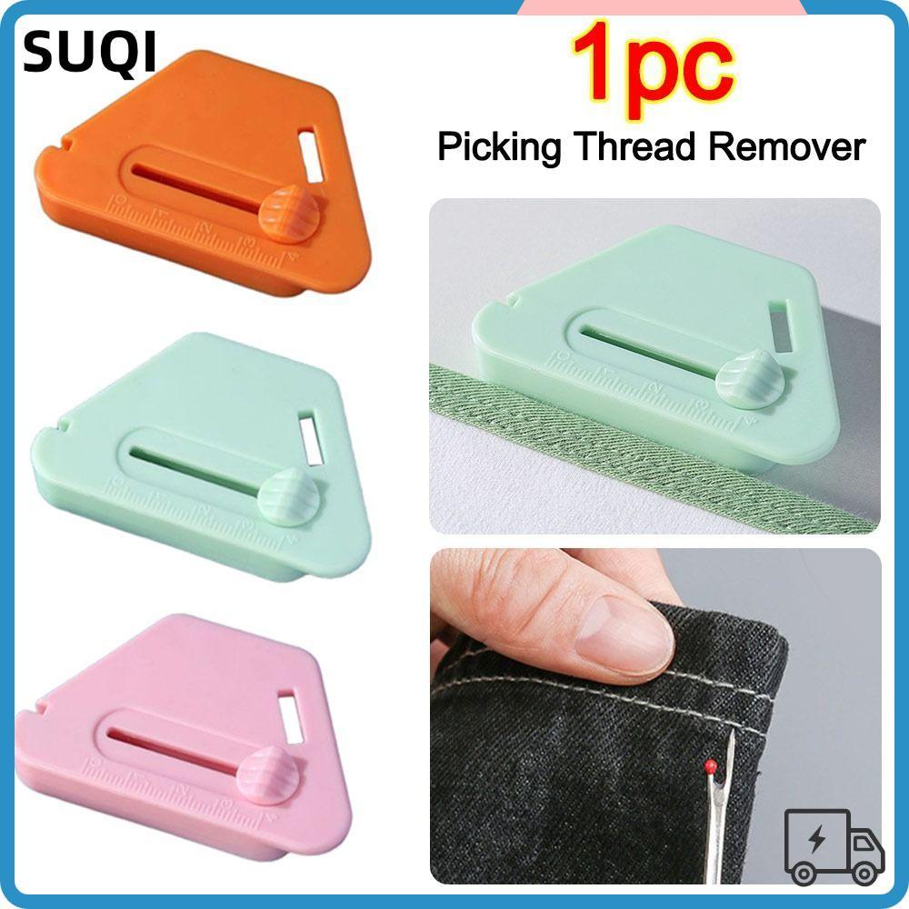 SUQI 2in1 Seam Ripper, ยืดด้วย Scale Picking Thread Remover, แบบพกพา ...