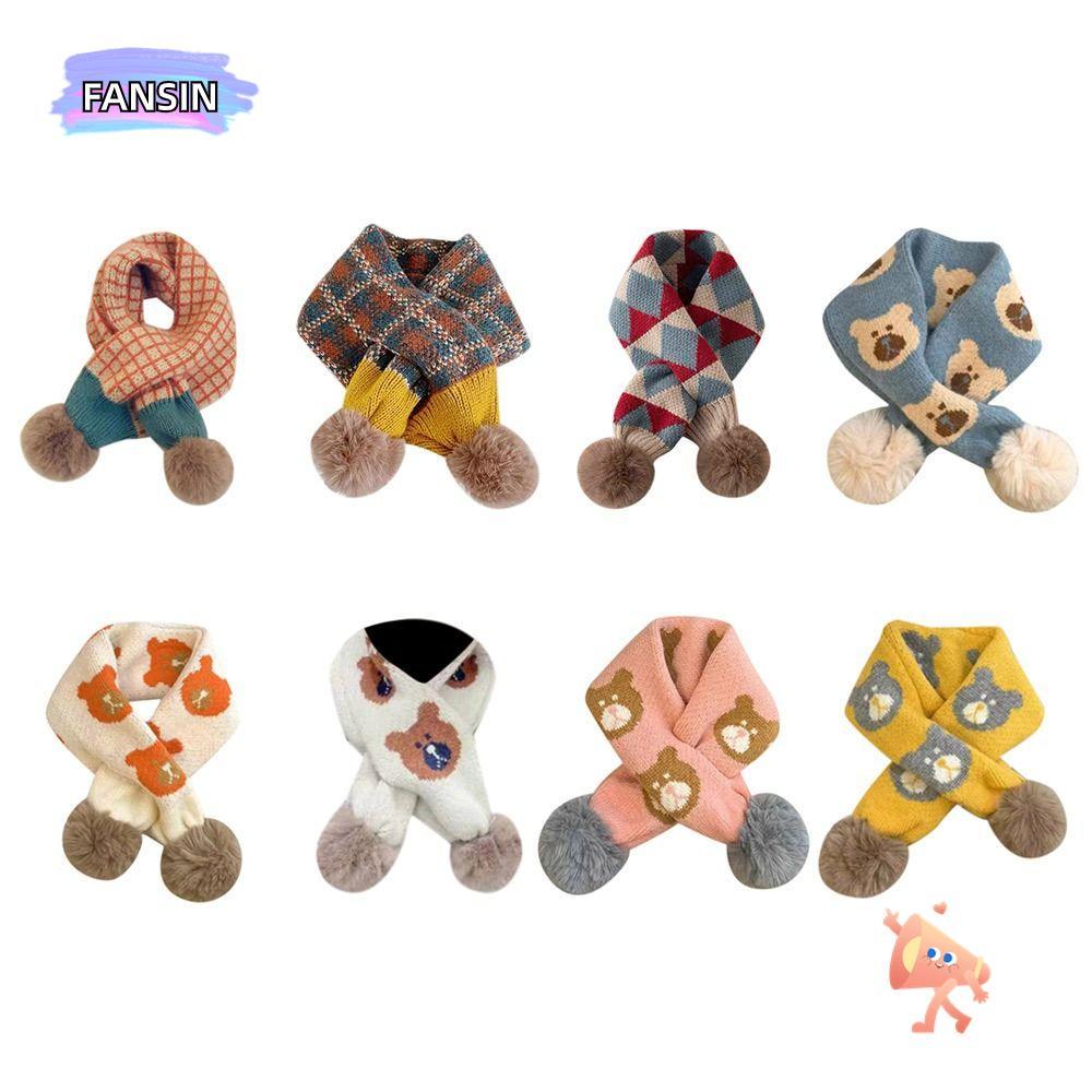 ผ้าพันคอWindproof Cartoon Design สำหรับทั้งชายและหญิง มีSnap Fastener ...