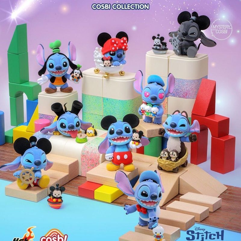 Stitch Mania Series Mystery Box Mickey and Friends COSBI อินเทรนด์เล่น ...