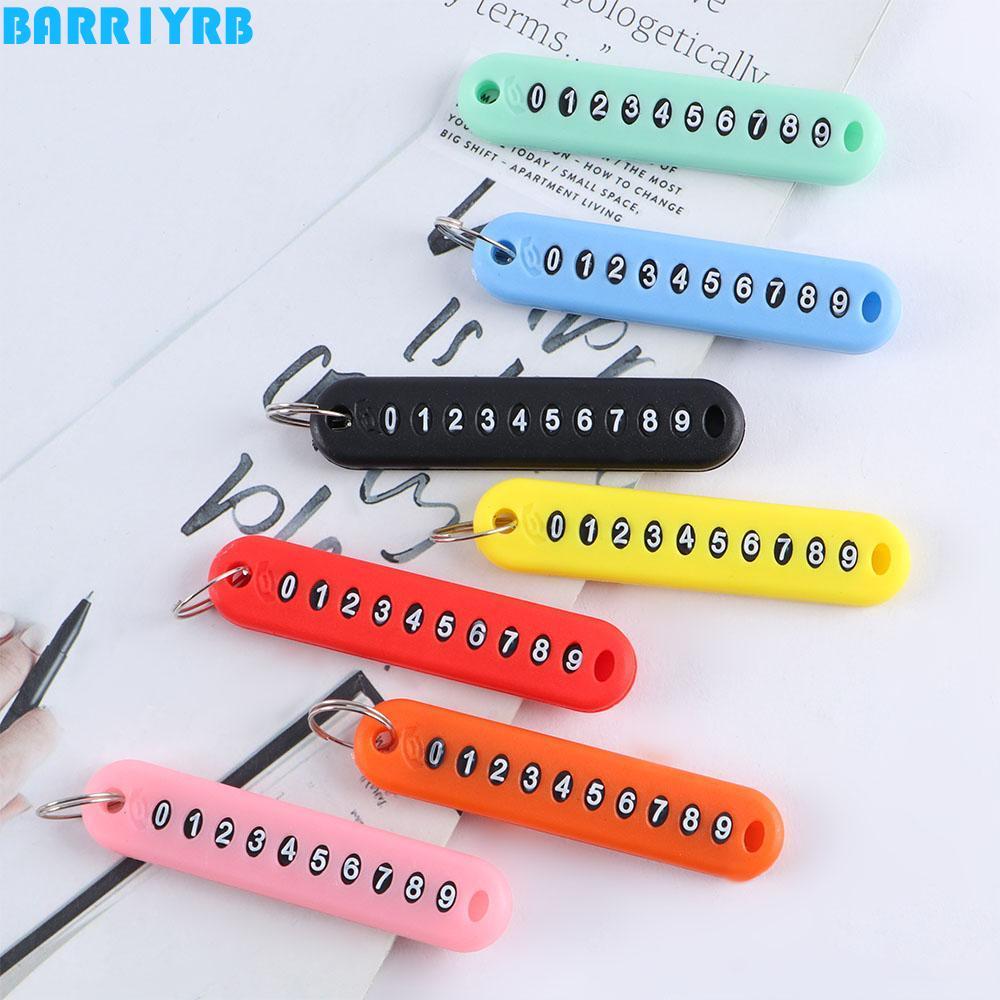 BARR1YRB Anti-lost Key Chain Colorful ABS Auto Vehicle Accessories ที่ ...