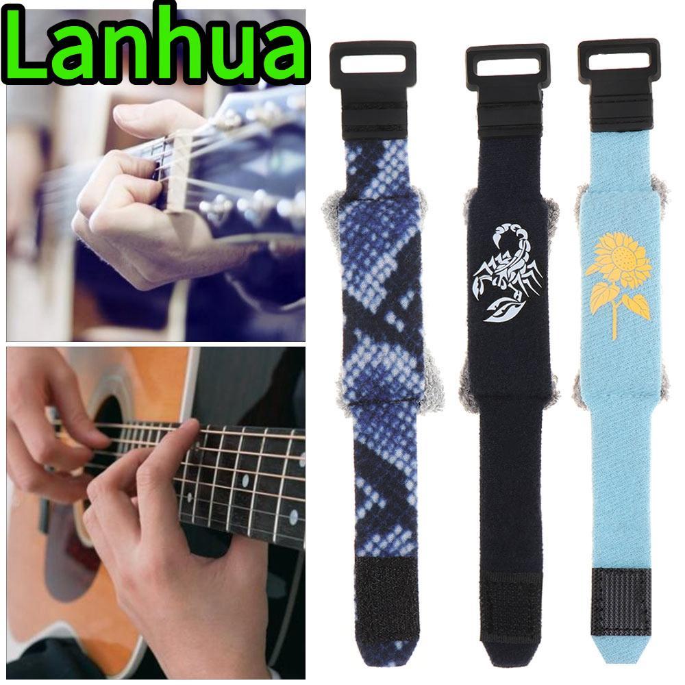 LANHUA กีตาร์ห่อนิ้ว 18-20 ซม.เบส Ukulele String Acoustic Fingerboard ...