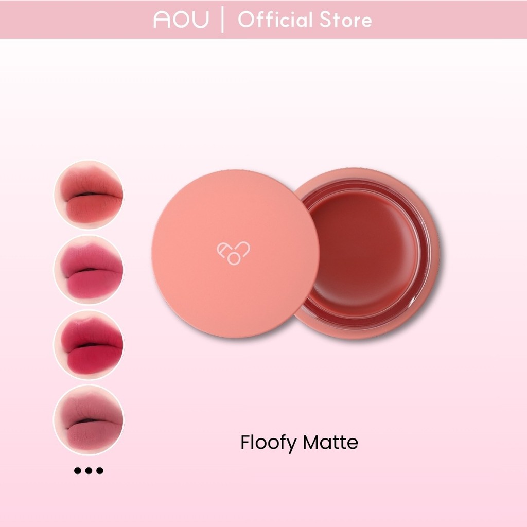 OFFICIAL AOU Floofy Matte ลิปกำมะหยี่ 10 สี 3.5g | Shopee Thailand