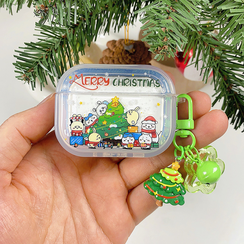 Chikawa Christmas tree หูฟัง IMD สําหรับ AirPods 1 2 3 4 Pro 3 2 1 หู ...