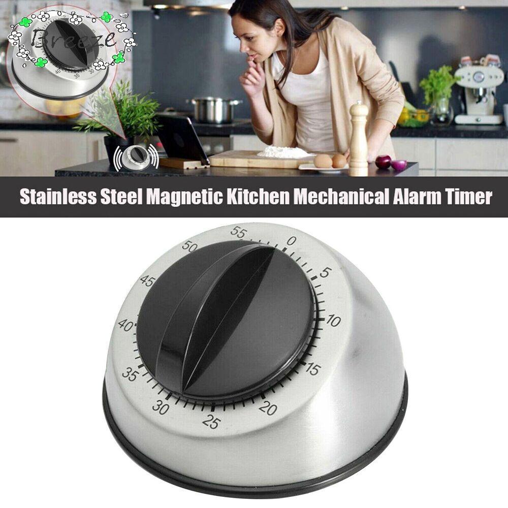 BREEZE Mechanical Timer, Bell Alarm Loud Ring Wind Up Timer, เครื่องมือ ...