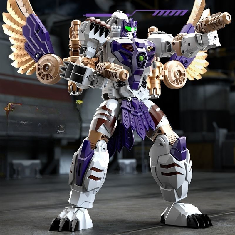 C Tiger Eagle Warrior Robot Transforming Transforming Tiger Eagle King ...
