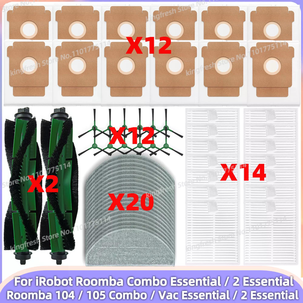 Fit สําหรับ iRobot Roomba Combo Essential/ 2 Essential, Vac 2 Essential ...