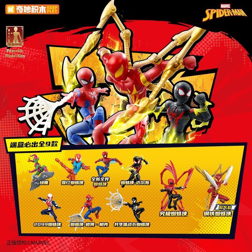 Wonderful Marvel Spider-Man Unlimited Edition No. 1 zero ประกอบตุ๊กตา ...