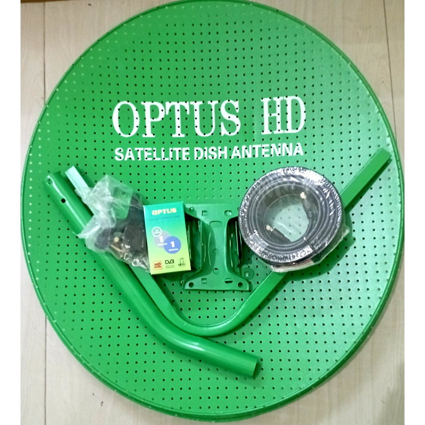 BEST SELLERจานออฟเซ็ท 60 ซม. OPTUS LNB & Cable ครบ 15 ปี | Shopee Thailand