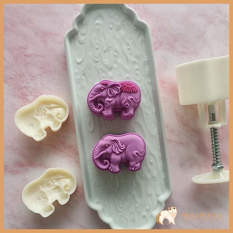 WOW 75g ขนมรูปน่ารัก Moulds Moon เค้ก Moulds Mooncake Mould ความดันมือ ...