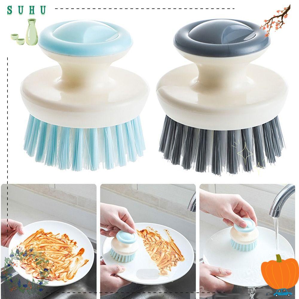 SUHU แปรงขัดจาน Scrubber อเนกประสงค์สําหรับอ่างล้างจาน Pans แปรงขัดห้อง ...