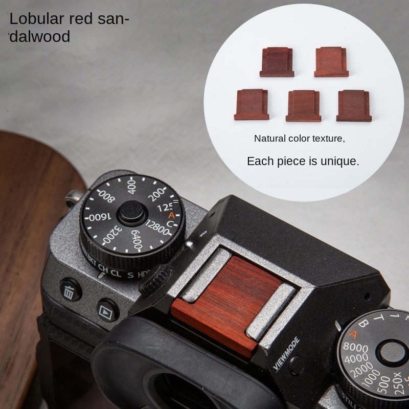 ฝาครอบรองเท้าร้อนไม้กล้อง Fujifilm XH2/XT5/X100VI/XT30/XT4/XS20/xt50/xm5/xe4 Nikon ZF ZFC Z30 ...