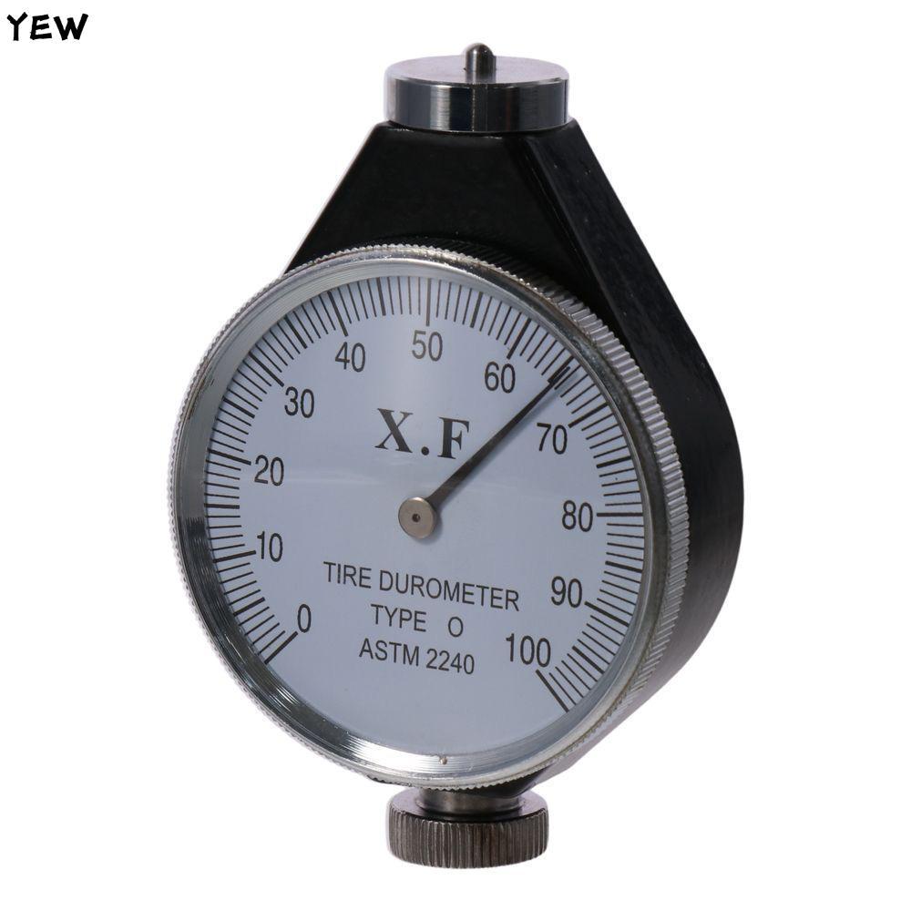 YEW ยางยาง Durometer, Dial มูลค่า 0-100 องศาจอแสดงผล LCD ขนาดใหญ่ ...