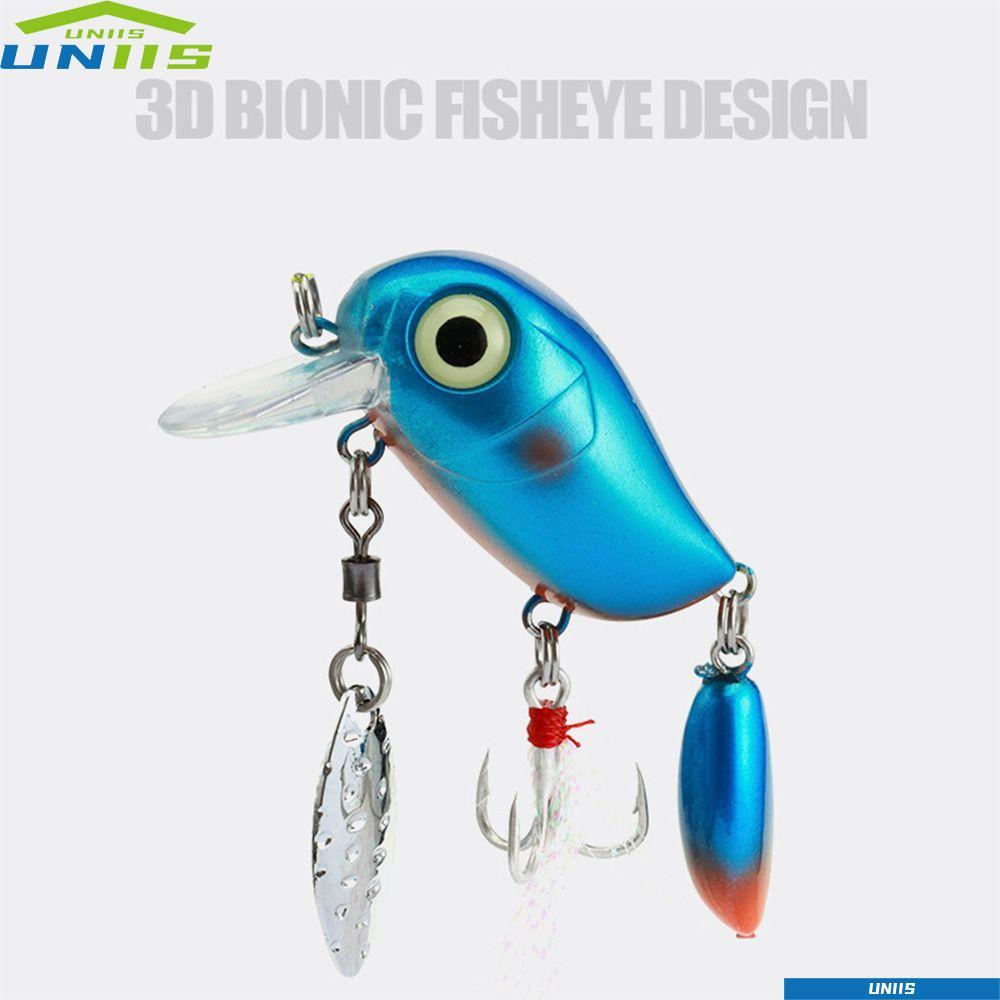 UNIIS ล่อตกปลาระบบน้ำหนัก 5 กรัม ขนาด 3.8 ซม. พกพาได้ง่าย สำหรับใช้น้ำผิวด้านบน | Shopee Thailand