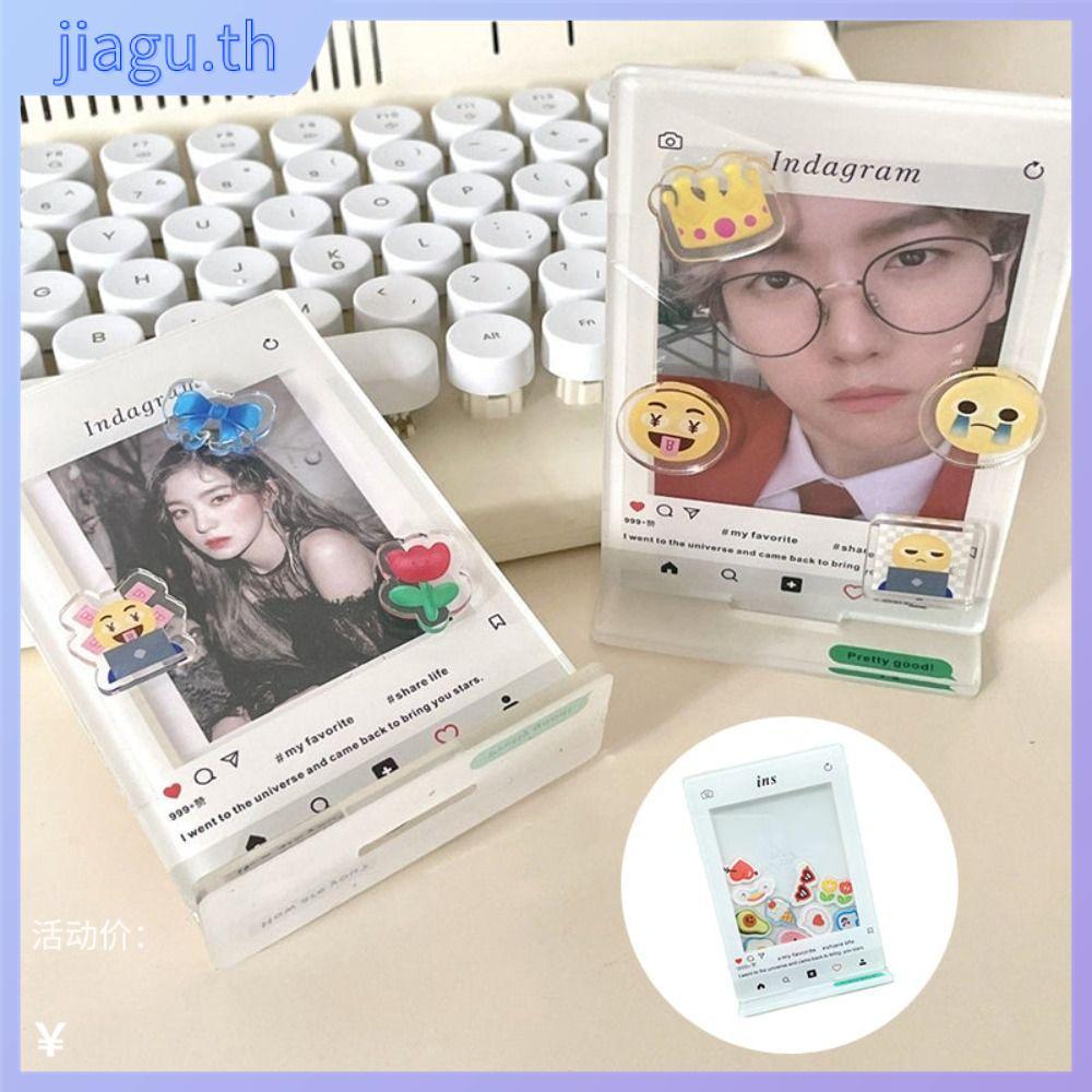 JIAGU Fujifilm Instax mini กรอบอะคริลิกสำหรับภาพแนวตั้ง ขนาด 3 นิ้ว ...