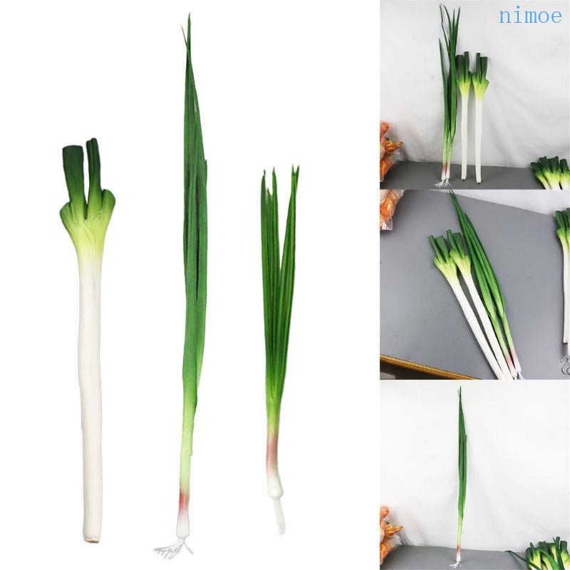 Nio กระเทียม Sprouts Scallions รุ่น Photoshoots Props สําหรับร้านอาหาร ...
