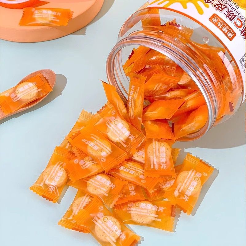 สินค้าใหม่พร้อมสต็อก Shanshan Story Wei C Tangerine Peel Lozenges Mint ...