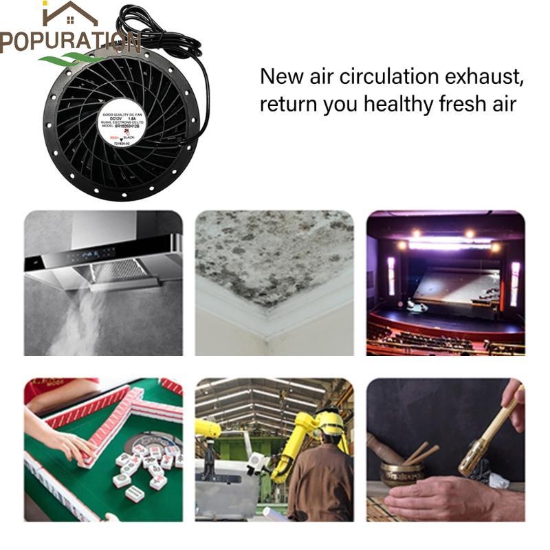 POP พัดลมระบายอากาศท่อประหยัดพลังงานสําหรับ HVAC Airflows Enhancement ...