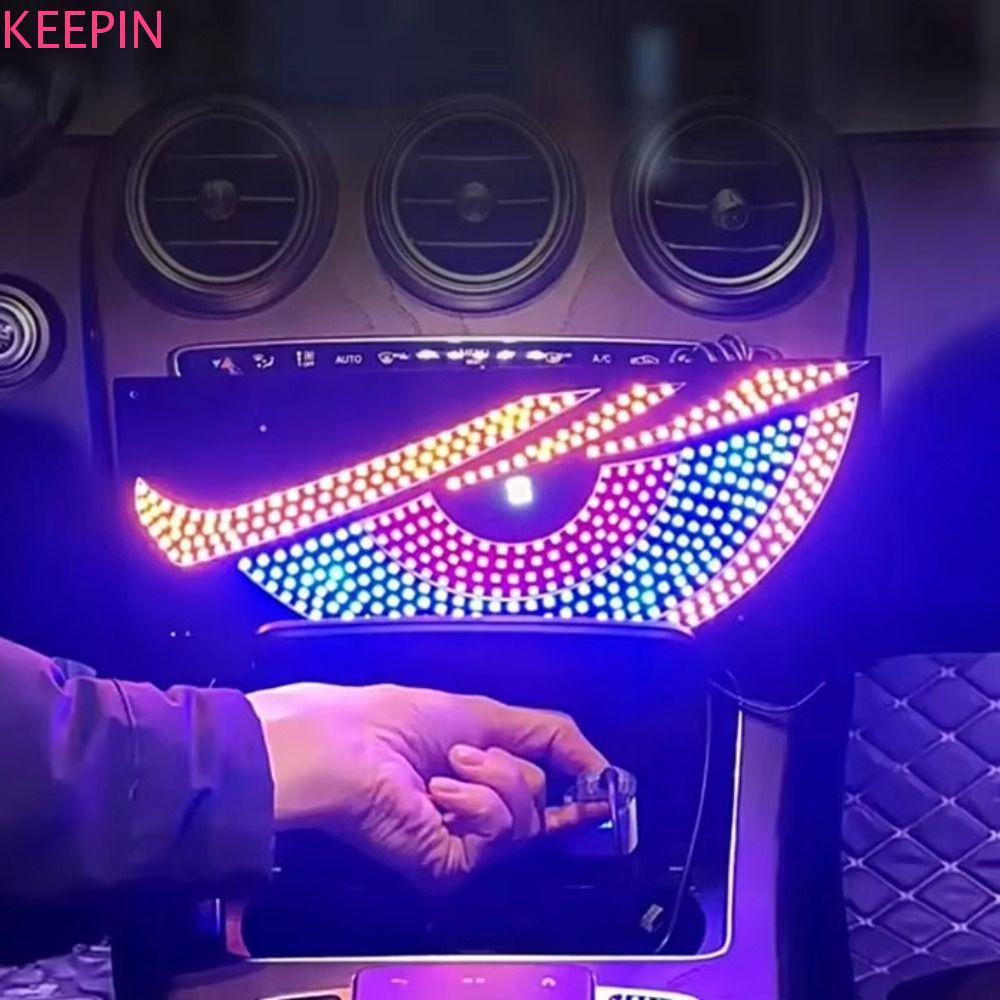 KEEPIN รถเคลื่อนไหว รถบรรทุก Eye, Matrix Pixel Panel Cool Devil Eyes ...