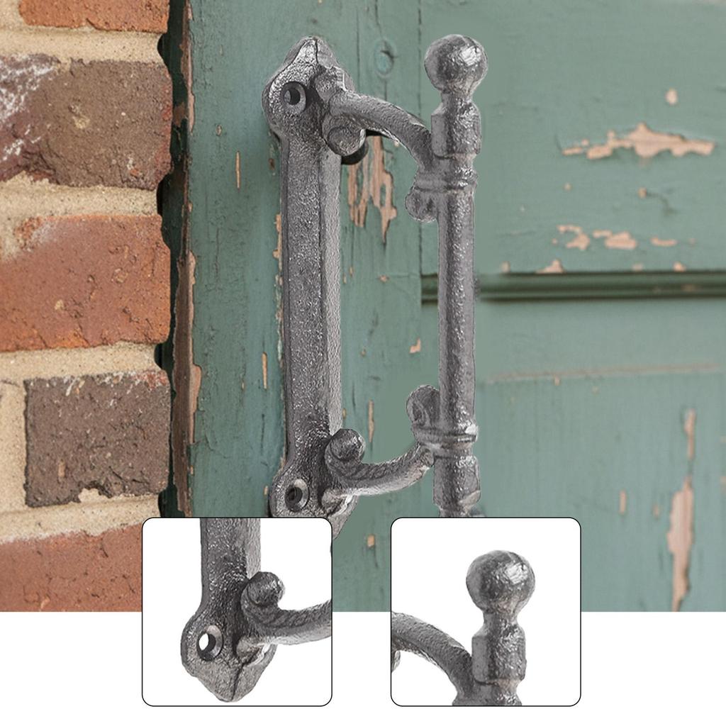 [unjitsh] มือจับประตู Barn Retro Multifunctional Heavy Duty Iron Gate ...