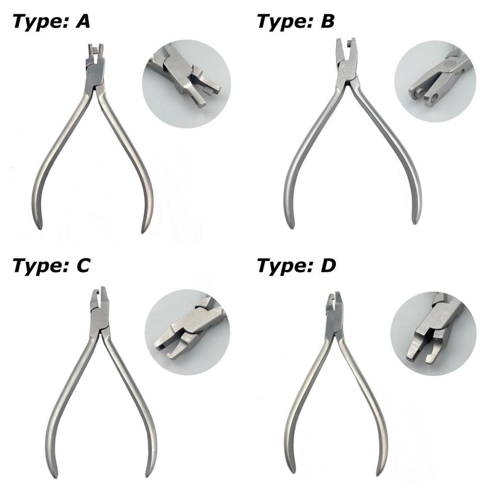 ทันตกรรม Aligner Plier Punch Hole คีมความร้อน Forming Forceps Tear Drop ...