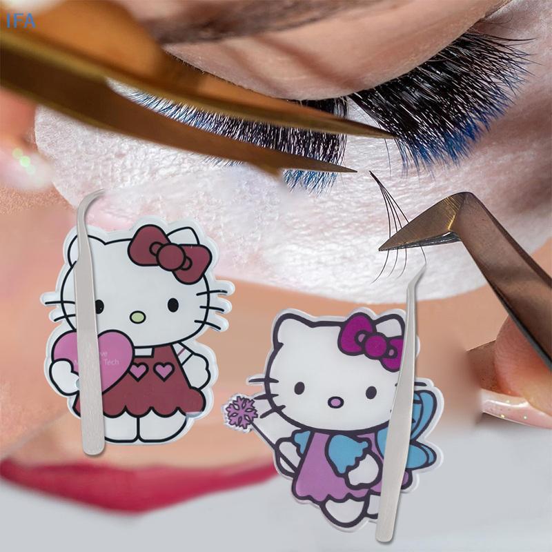 IFA Sanrio Hello Kitty อะคริลิคผู้ถือขนตาแผ่นดูดแม่เหล็ก False Lashes ...