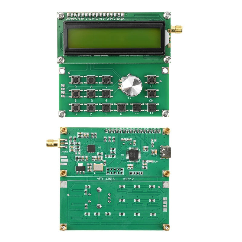 DC 4.5V-5.5V 35MHz - 4000MHz Digital LCD Display RF Signal Generator ...