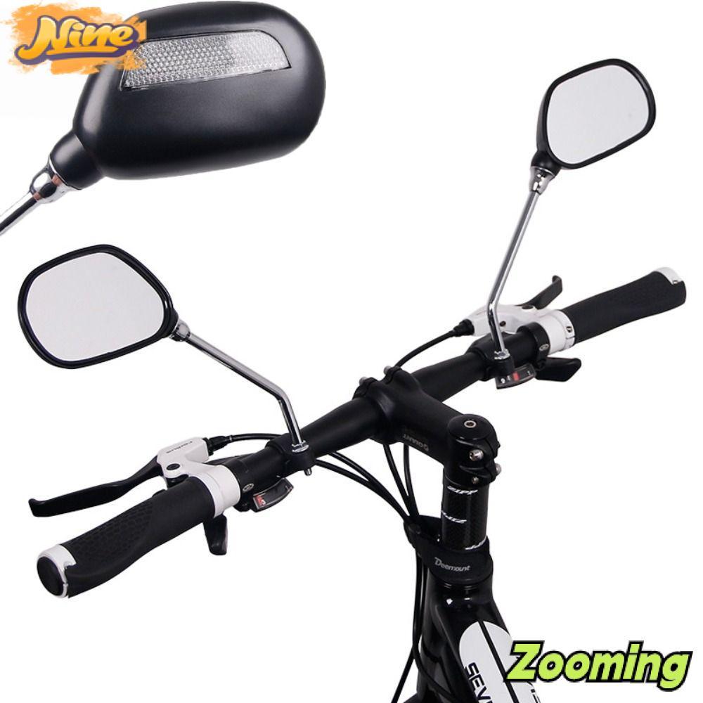 Zooming E-Bike Mirror พร้อมตัวสะท้อนแสงกว้าง มีระบบหมุนสำหรับจักรยาน ...