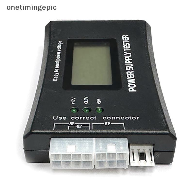 Onetimingepic Multi-Function PSU Tester พร้อมหน้าจอ LCD - 20/24-Pin ATX ...