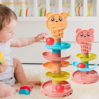 MIRAGE Ball Drop Roll Swirling Tower Baby Early Education ของเล่นจิต ...