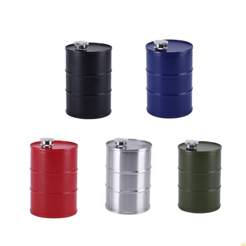 Yili Barrel Shape Hip Flask วิสกี้ไวน์ขวดวิสกี้ขนาดเล็กอุปกรณ์สุรา ...