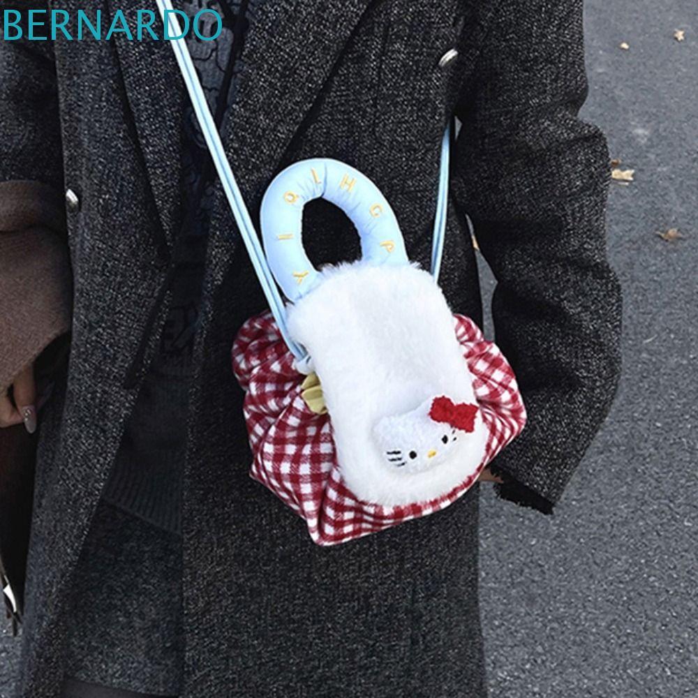 BERNARDO Kitty Crossbody Bag ลายตาข่ายสไตล์ยุค Y2K พกพาสะดวกสำหรับ ...