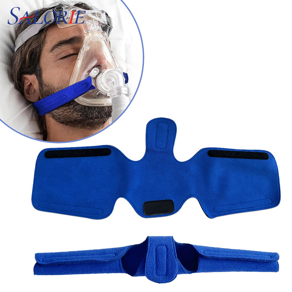 CPAP คอ Pad Soft Padding หน้ากากสายรัดครอบคลุม Breathable CPAP Comfort ...