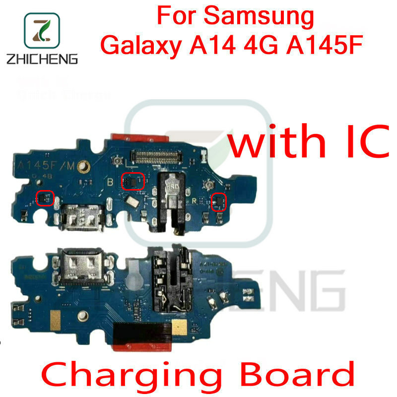 สําหรับ Samsung Galaxy A14 4G A145F USB Dock Charger พอร์ตชาร์จบอร์ดจอ ...