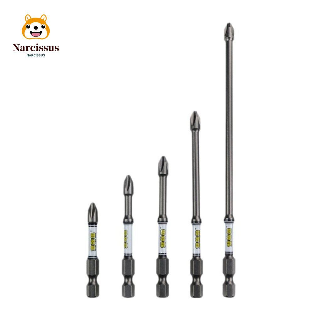 NARCISSUS Impact Phillips ไขควง Bit, Non-slip Hex Shank Driver Bit, 50 ...