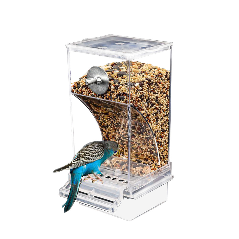 Parrot Feeder MultiPurpose Bird Automatic Clear สำหรับนกแก้ว | Shopee ...