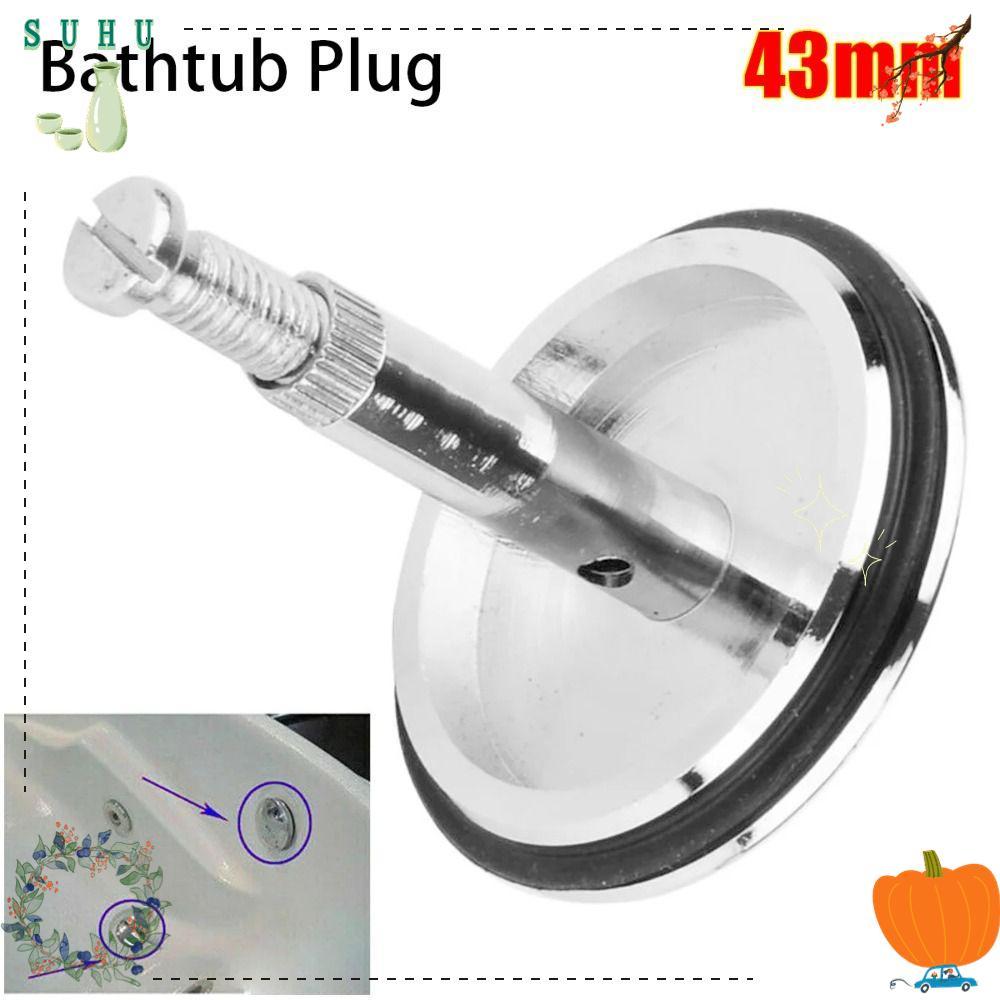 SUHU 1 ชิ้น Bath Stopper, Pop Up Waste Stopper ทองเหลืองอ่างอาบน้ํา ...