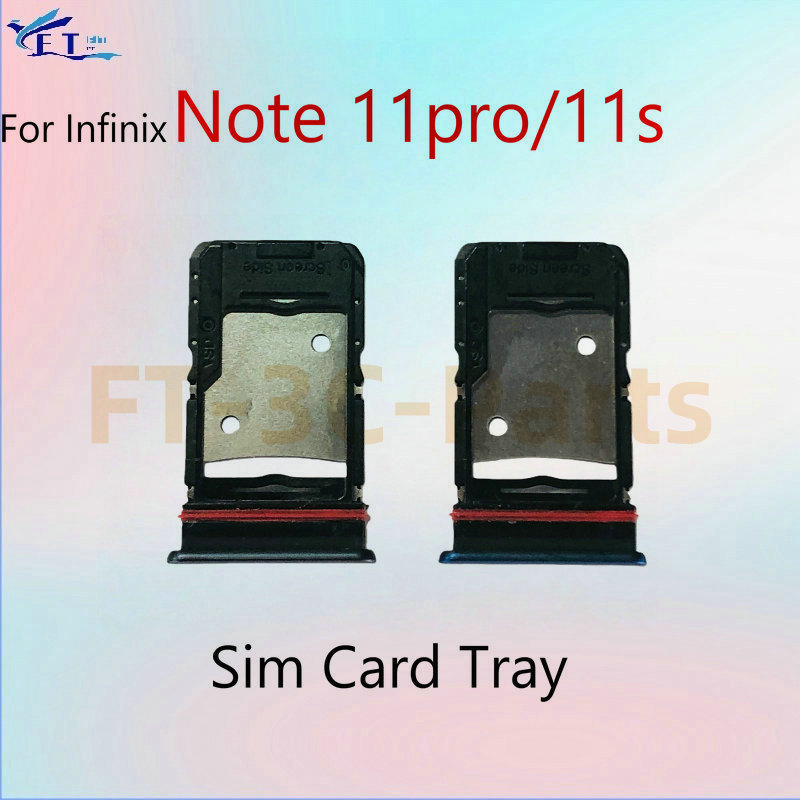 สําหรับ Infinix Note 11 pro 11s X697 X698 ถาดซิมช่องเสียบการ์ดผู้ถือ ...