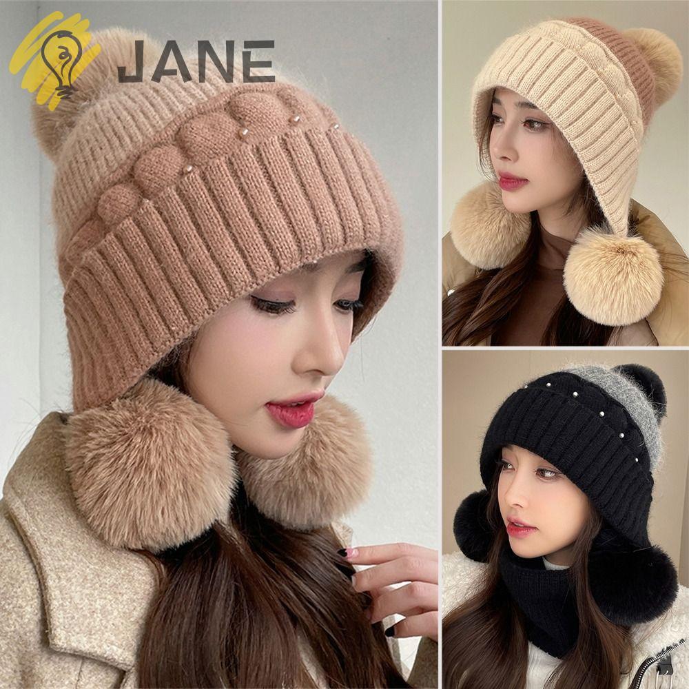 JANE Bonnet Caps กันหนาวและกันลม สำหรับผู้หญิง | Shopee Thailand