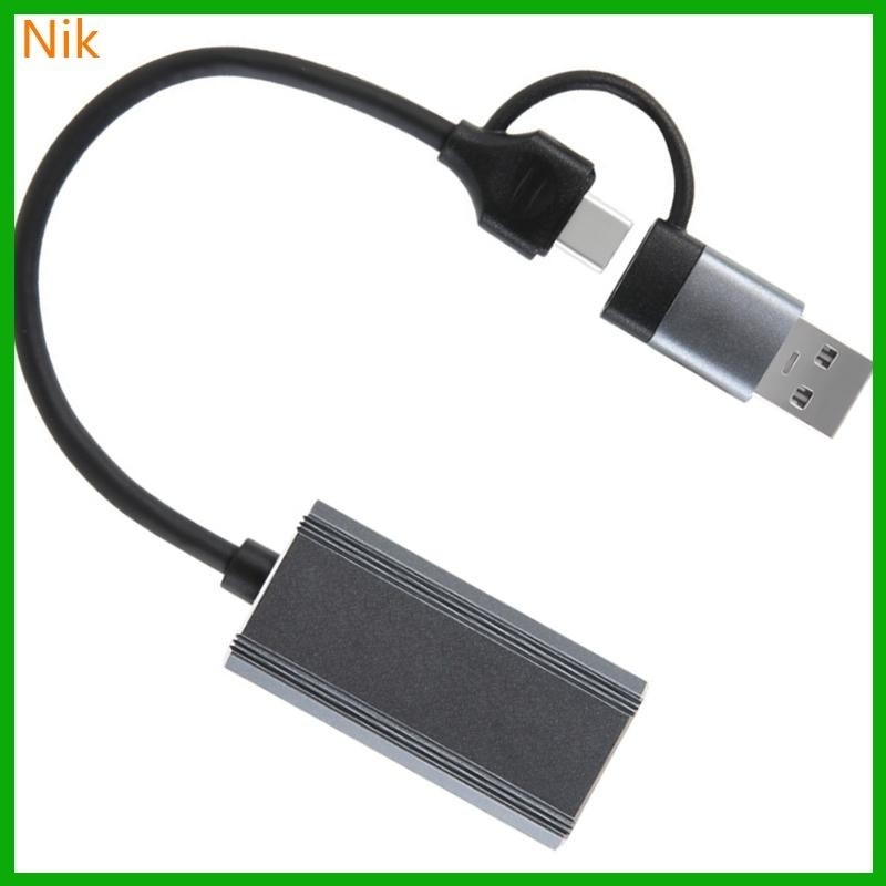 4K Video Capture Card Type C+USB to HDTV Video Grabber Recorder for ...