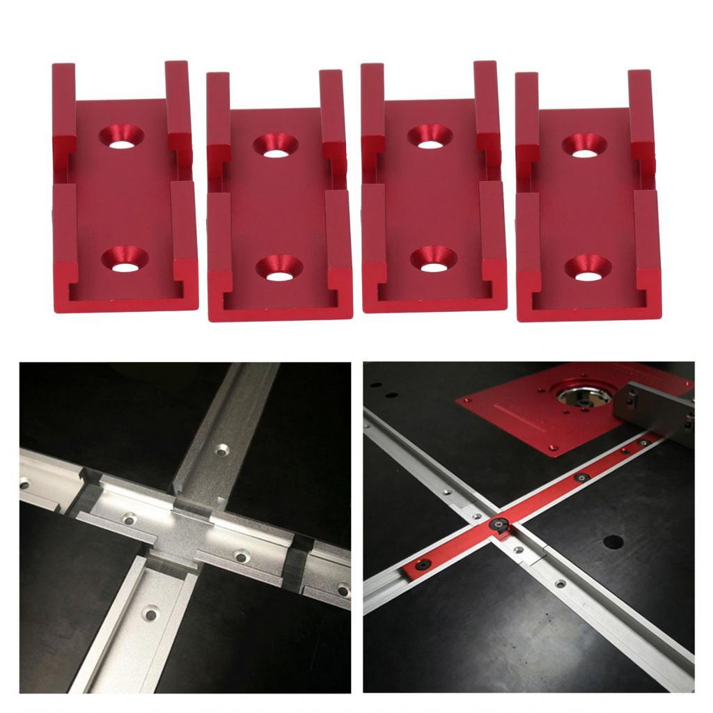 T Track Cross Chute สวมทน 4 ชิ้นแยกชิ้นส่วนสำหรับ DIY | Shopee Thailand