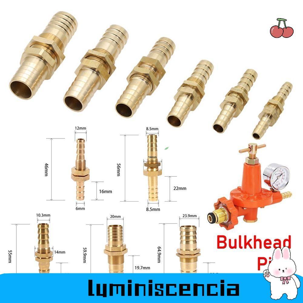 LUMINESCIA Bulkhead ข้อต่อท่อ, ท่อ Fitting ท่อท่อ Barb, ทนทาน Barbed ...
