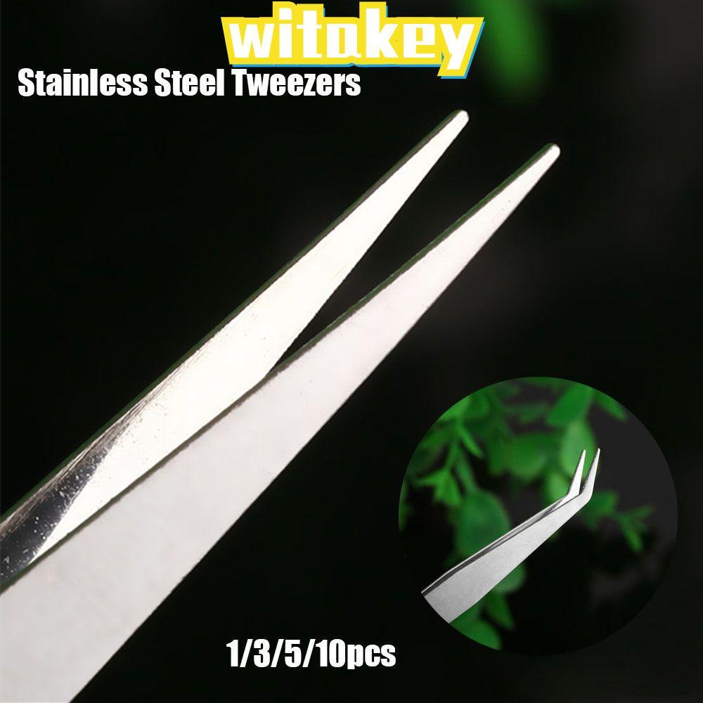 WITAKEY 1/3/5/10 ชิ้นคิ้วคลิป Precision Assembly ชุดปลาพืชตรงข้อศอกคีมเครื่องมือ | Shopee Thailand